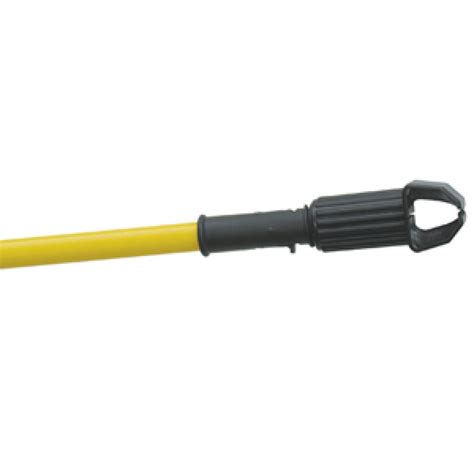 Fiberglass 60 Yellow Mop Handle With Clamp Lrs Supply