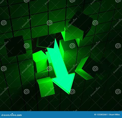 Cybersecurity Concept Digital Cyber Security 3d Rendering Stock