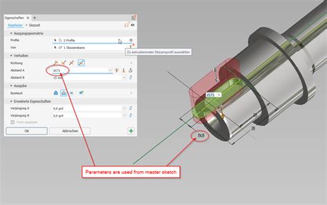 Solved Parameters With Tolerances In Inventor The Tolerance Value Is Not Passed On Autodesk