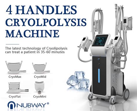4 Handles Coolsculpting Fat Freezing Cryolipolysis Slimming Machine