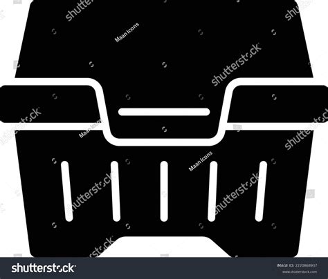 Styrofoam Vector Icon Can Be Used Stock Vector Royalty Free 2220868937 Shutterstock