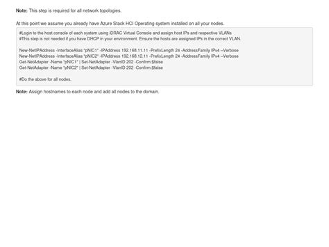 Configuring Host Networking E2e Deployment And Operations Guide With