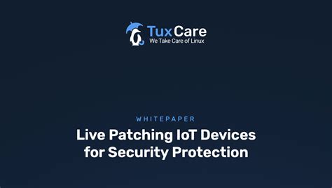 Live Patching Iot Devices For Security Protection Tuxcare Industrial Cyber