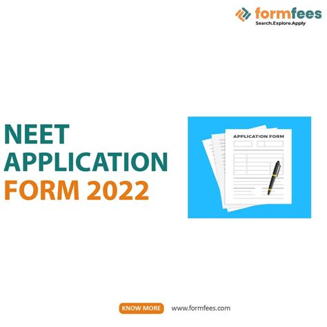 Neet Application Form 2022 Formfees