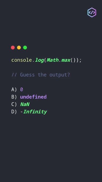 Javascript Guess The Output Coding Programming Logic Quiz Javascript Youtube