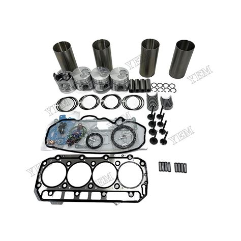 Engine Overhaul Kit Main And Rod Bearings Gasket Set Valve Guide For Y