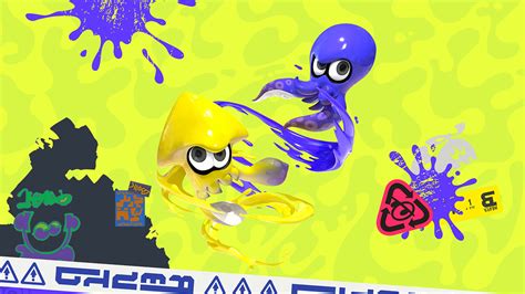 Splatoon 3 Inkling And Octoling Version 4 Wallpaper Cat With Monocle