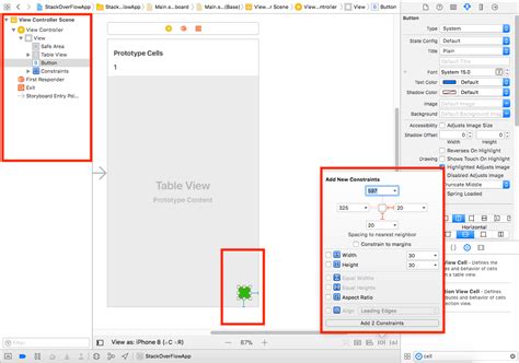 Uitableview How To Create Gravity Button On Tableview In Ios Swift