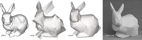 Figure 1 From Shape Approximation By Developable Wrapping Semantic Scholar