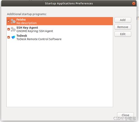 Ubuntu管理开机自启动程序 Ubuntu查看开机启动项 Csdn博客