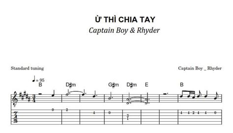 Th Chia Tay H P M Tab Captain Boy Rhyder