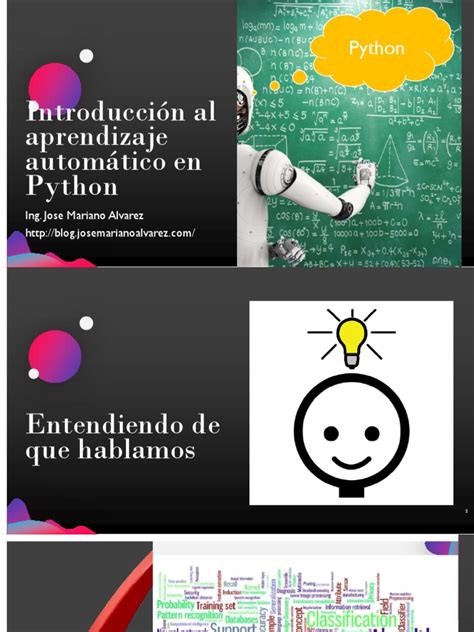 introduccion a aprendizaje automatico en python pdf aprendizaje automático análisis de