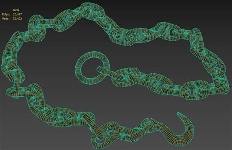 The Chain 3d Model Cgtrader