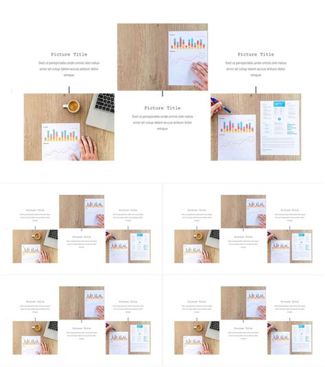 배열형 Ppt 레이아웃 템플릿 And 깔끔한 회색 Ppt 템플릿 Poipl