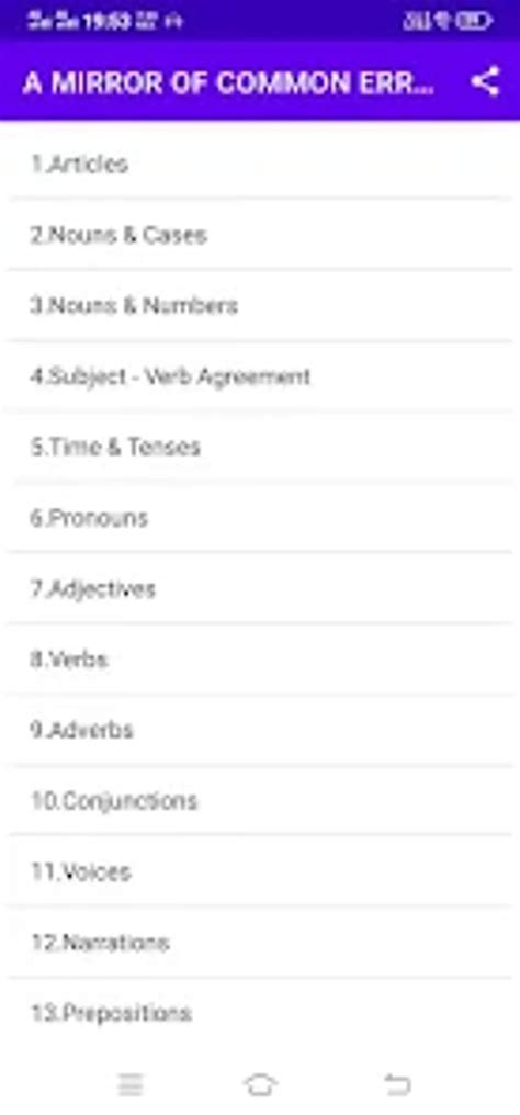 A Mirror Common Errors 2021 для Android — Скачать