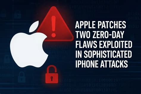 Urgent Apple Security Patch Zero Day Exploits Target Iphones