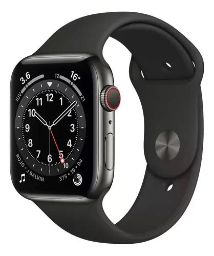 Apple Watch Series 6 Gpscellular Caja De Acero Inoxidable Grafito