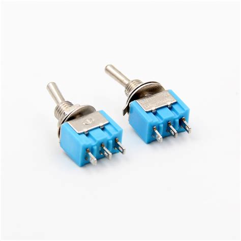 P55 Mini Toggle Switch On Blue Rocker Switch 2 Pos Grandado
