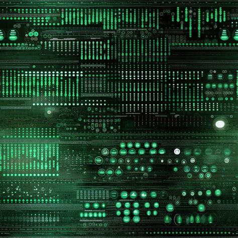 Scifi Seamless Tile Texture Circuits 55 Inch Large Sticker Etsy