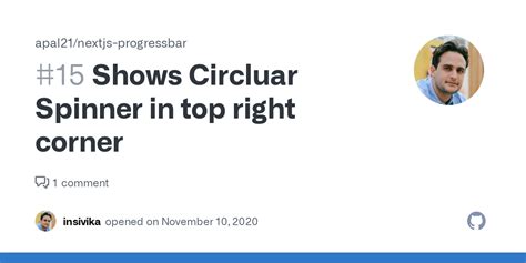 Shows Circluar Spinner In Top Right Corner · Issue 15 · Apal21nextjs