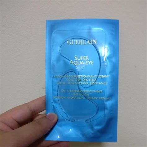 Guerlain Super Aqua Anti Puffiness Smoothing Eye Patch Beauty And Personal Care Bath And Body