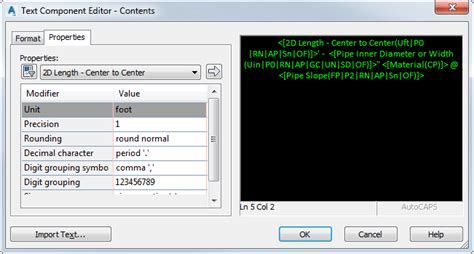 Lisp To Modify Pipe Label To Add Material Property Autodesk Community