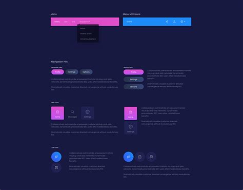 Components Design System Behance