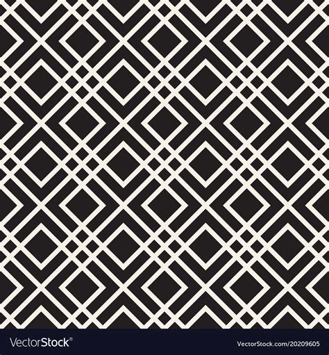 Seamless Lattice Pattern Modern Stylish Royalty Free Vector
