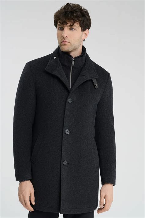 Утепленное пальто Al Franco 713118003 цены в Москве купить одежду каталог фото товара и