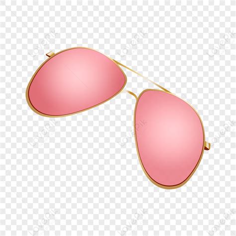핑크 만화 일러스트 선글라스 클립 아트색안경아름다운 Png 일러스트 무료 다운로드 Lovepik