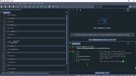 Spyder 6 Ide Numeric Datatypes Int Bool Float Fraction Complex