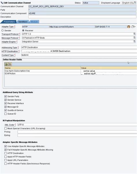 Custom Headers With Soap Xslt Adapter Sap Community