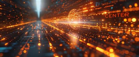 Futuristic Digital Data Center The Future Of Information Technology Premium Ai Generated Image