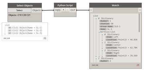 Select Objects In Civil3d Civil 3d Dynamo
