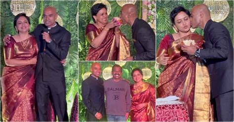 മധുരം പങ്കിട്ട് കവിളിൽ ഒരു മുത്തം കൊടുത്ത് ലെനയും പ്രശാന്തും പുതിയ