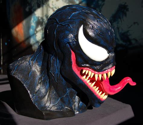 Venom Bust Paint 2 Bust Painting Spiderman