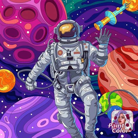 Pin De Donna Robinson En Paint Color Arte Espacial Arte De