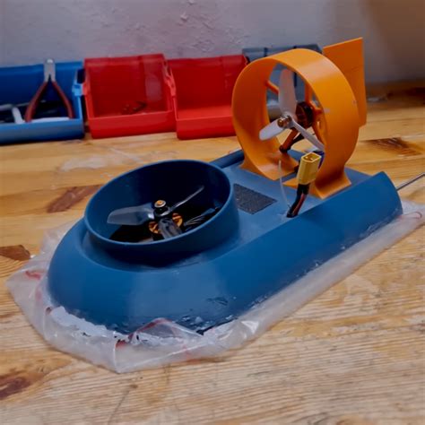 hotshot 3d printed hovercraft is devastatingly fast hackaday