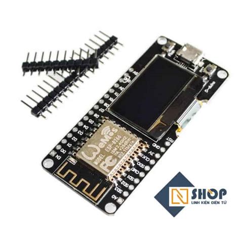 Kit Thu Phát Wifi Esp8266 Nodemcu Oled 0 96inch