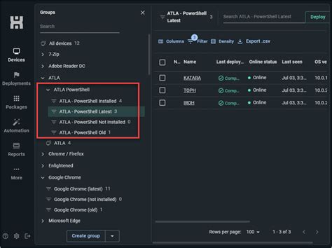 how to update powershell pdq