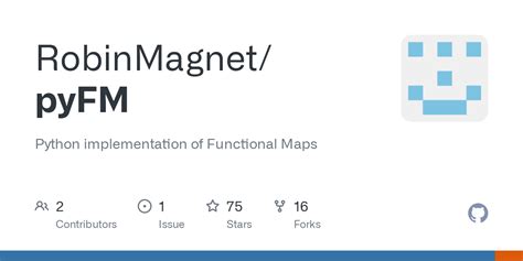GitHub RobinMagnet PyFM Python Implementation Of Functional Maps