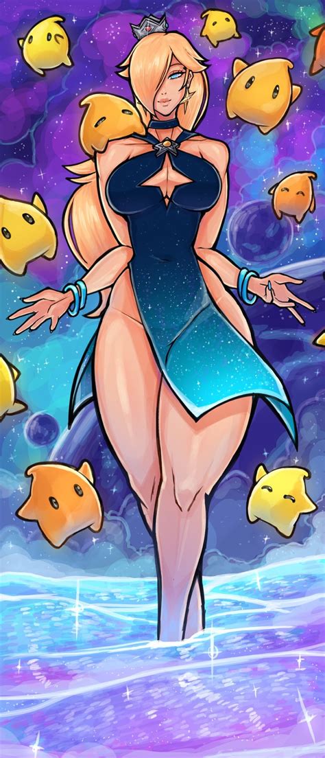 Rosalina And Luma Mario Drawn By Frealish Danbooru