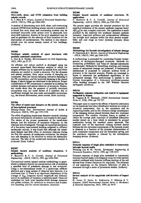Pdf Nonlinear Seismic Analysis Of Space Structures With Partially