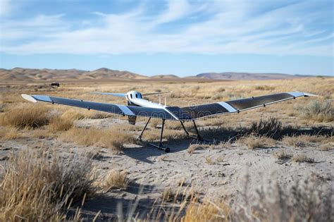 Innovative Solar Powered Robotic Drone Redefining Aerial Technology Stock Illustration