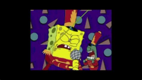 Spongebob Sings Ghostbusters Them Song Youtube
