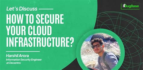Informationsecurity Cloudsecurity Devsecops Decentro Webinar Bugbase