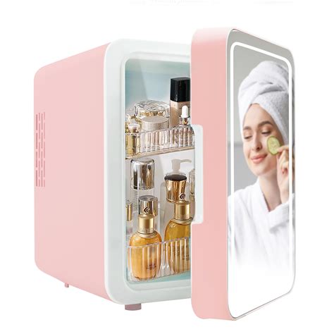 Cosmetic Fridgemini Fridge Skincare Portable Small Makeup Refrigerator Cooler Or Warmer 4l