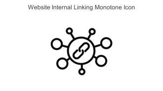 Website Internal Linking Monotone Icon In Powerpoint Pptx Png And Editable Eps Format PPT Template
