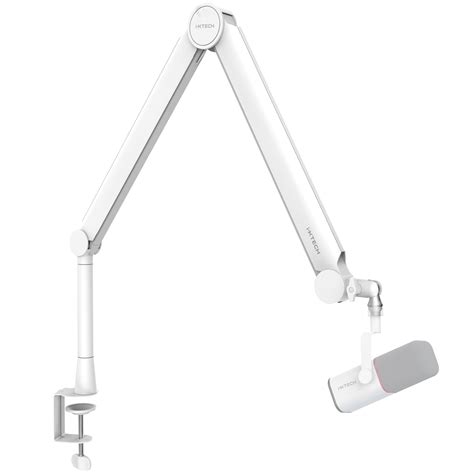 Ixtech Mic Arm White Premium Boom Arm 360 Rotatable Microphone Desertcart India