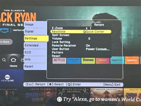 How To Make An Epson Projector Full Screen Smaller Bigger Pointer Clicker